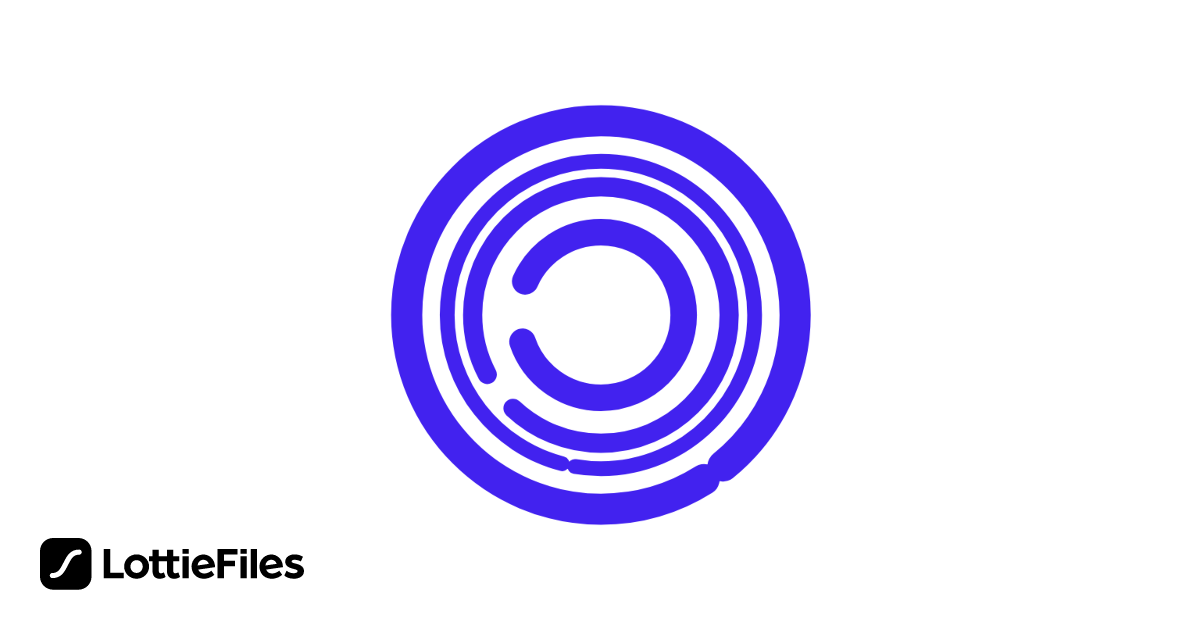 Free Rounding Lines 2 | Blue Animation by Dhinesh | LottieFiles