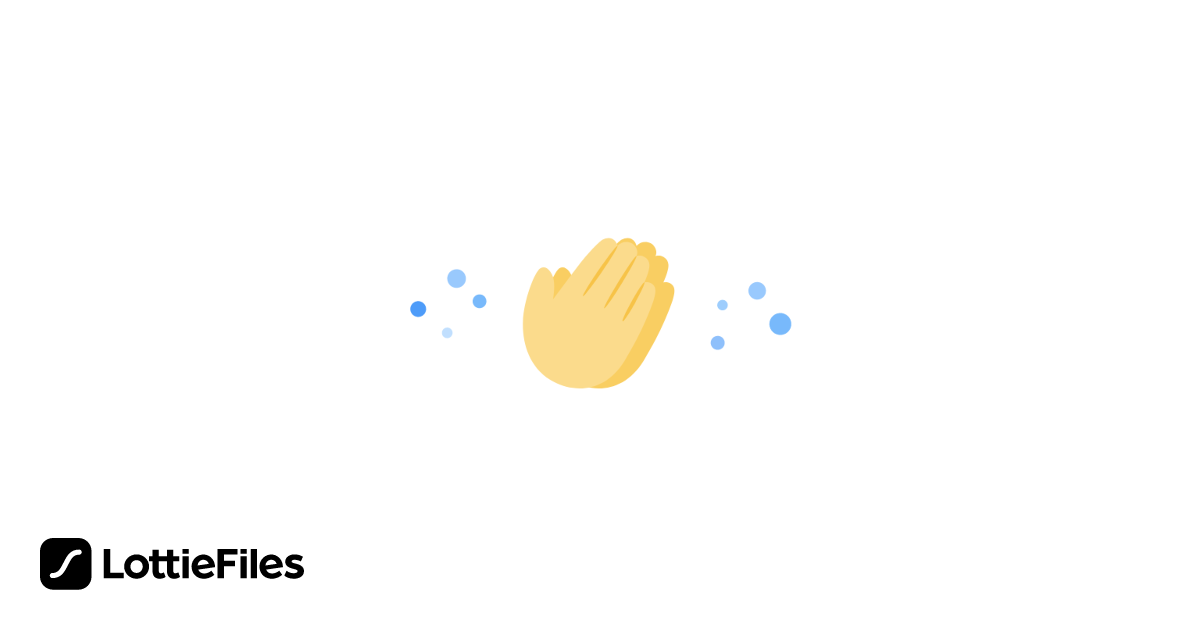 Free Clapping hands Animation by Seneca | LottieFiles