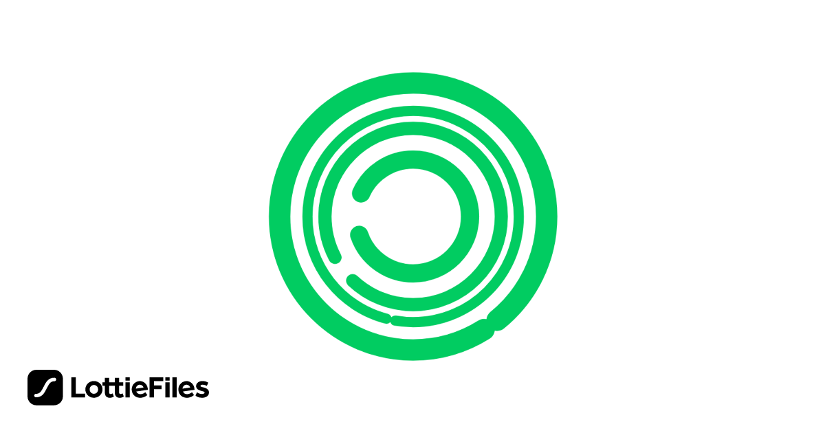 Free Rounding Lines 2 | Green Animation by Dhinesh | LottieFiles