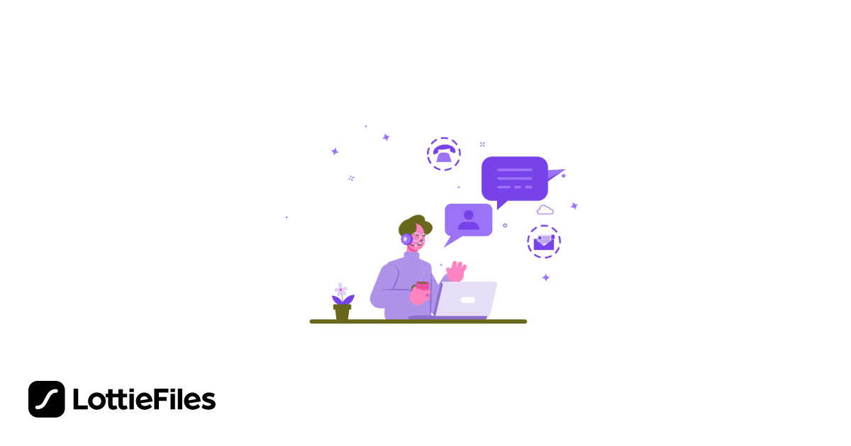 Free Guy Support Animation by Marcelo Didier | Elite WEB | LottieFiles