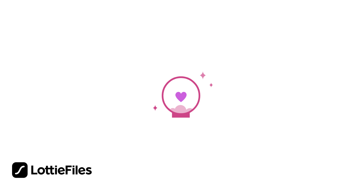 Free crystal ball pink Animation by Mariusz Glazewski | LottieFiles
