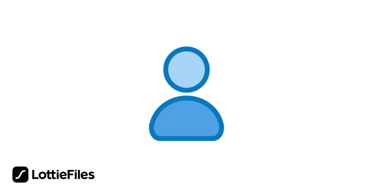 Free Profile simple icon Animation by Dimas Arkademi | LottieFiles