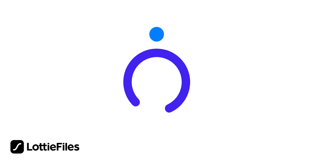 Free Bouncing Ball | Blue Animation by Dhinesh | LottieFiles