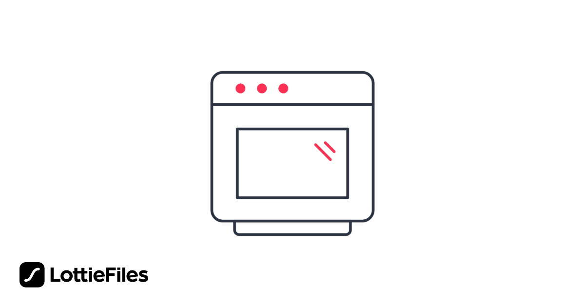 Free Oven Animation by Rooman | LottieFiles