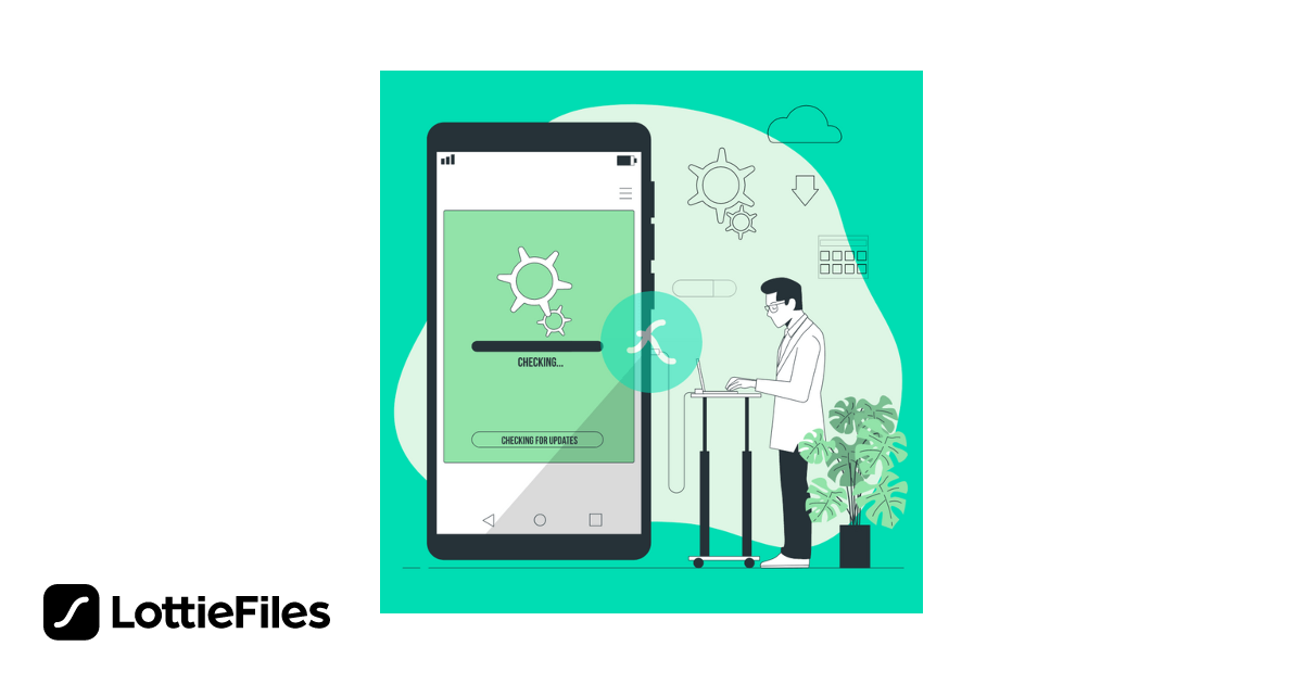 Free Operating system Lottie JSON animation Animation by Weblodge ...