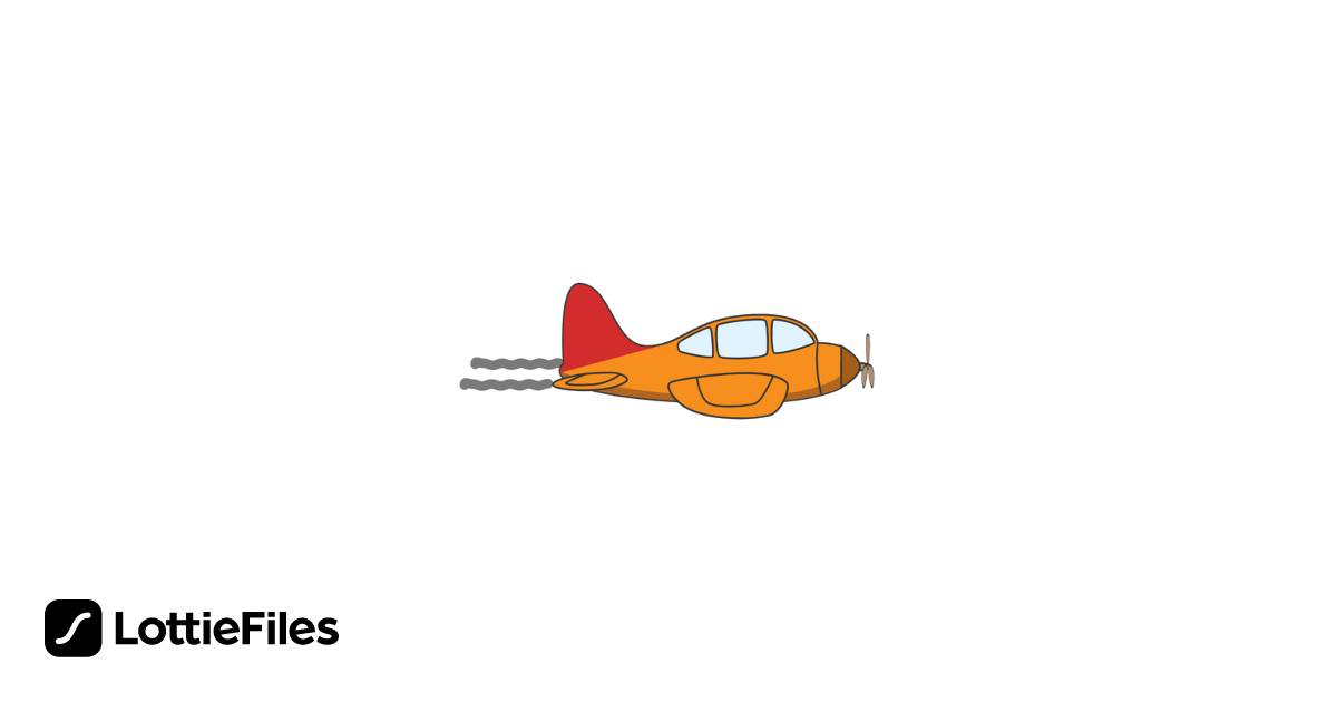 Free Airplane Animation by Afif | LottieFiles