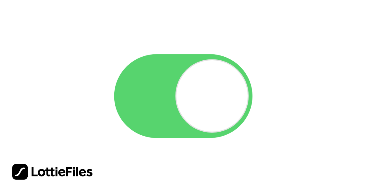 Free Toggle Animation by Carolina Cajazeira | LottieFiles