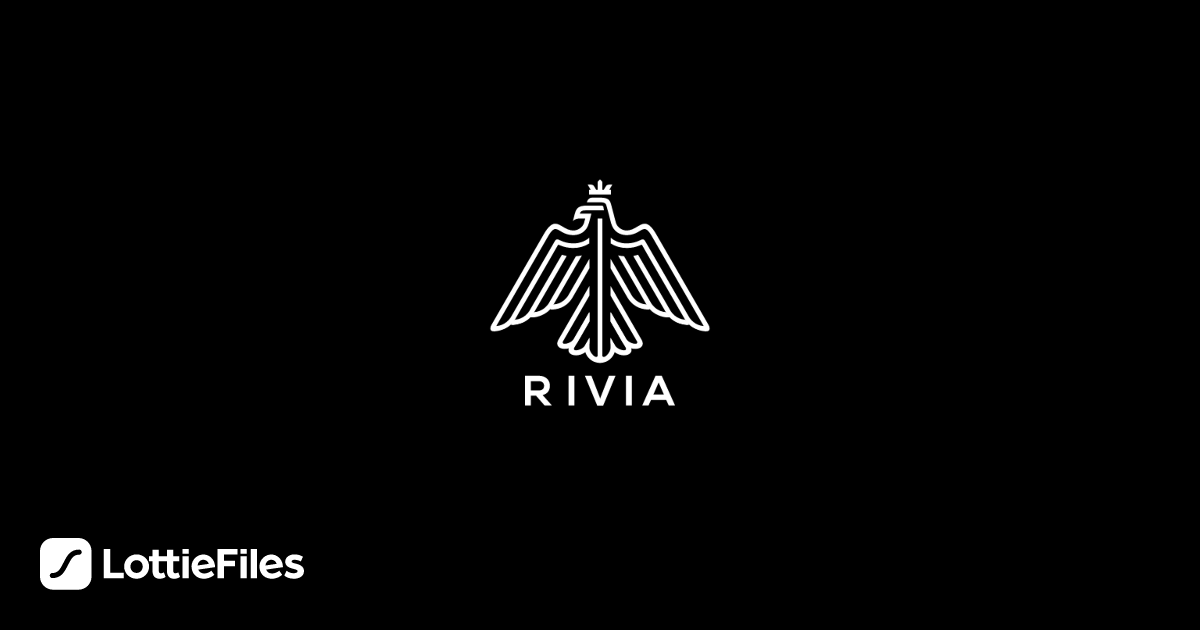 Free Eagle Rivia Logo Animation by William Borgomano | LottieFiles