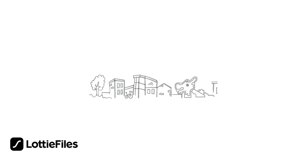Free Line Art of city landscape and landmark Animation by Joy Ng ...