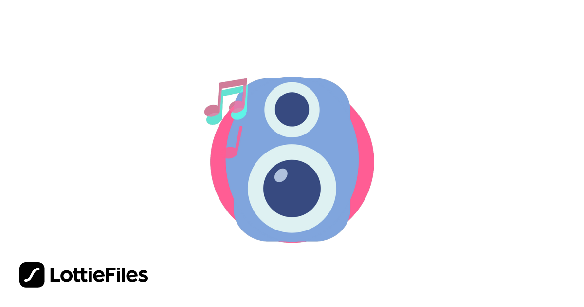 Free Speaker Animation by Alex | LottieFiles