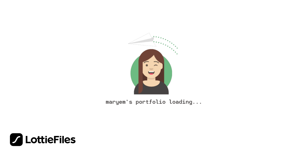 Free preloader screen Animation by Maryem | LottieFiles