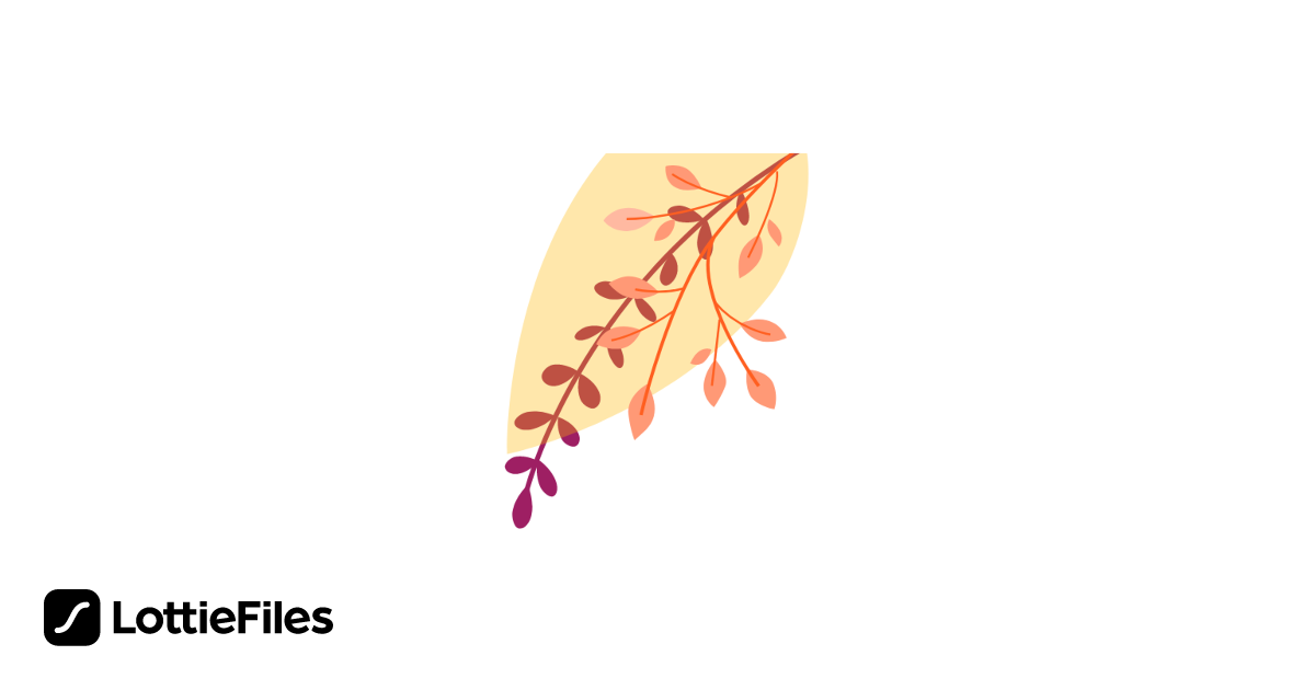 Free Twigs and leaves Animation by Shubham Tomar | LottieFiles