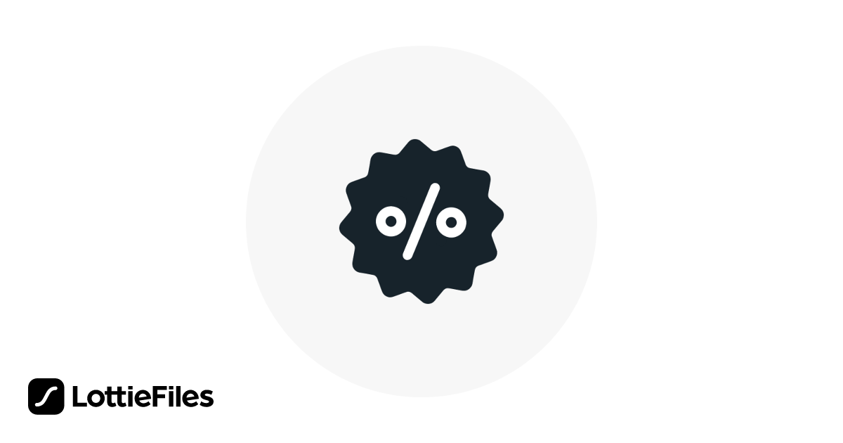 Free Discount Offer Animation Animation by Nikhil Yalagandula | LottieFiles
