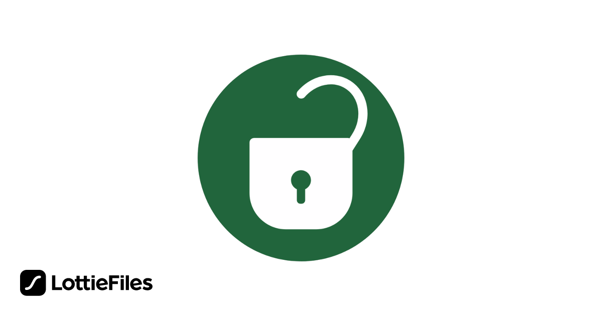 Free Lock Animation by Zunash | LottieFiles