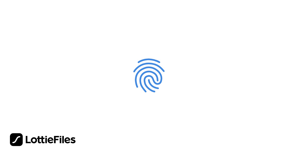 Free finger print Animation by Olad Sam | LottieFiles