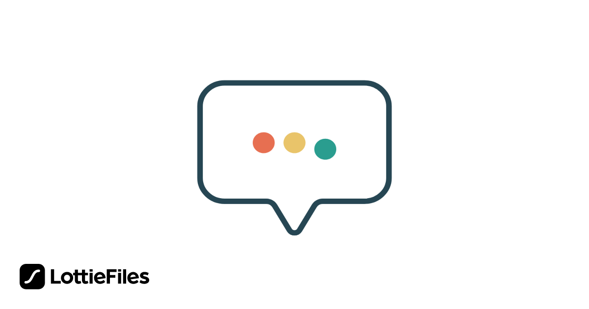 Free Chat Typing Animation by Hugo DUPREZ | LottieFiles