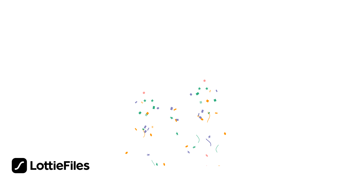 Free Confetti Animation by Tạ Sơn Quỳnh | LottieFiles