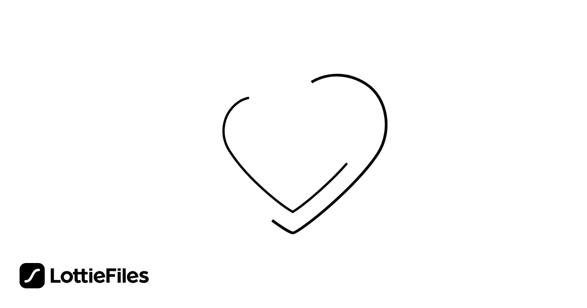Free Animation line heart Animation by Vlad | LottieFiles