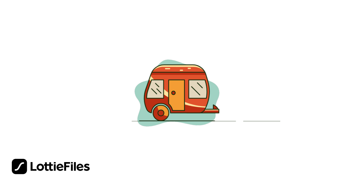 Free camper vans motion animation icon design. Animation by aulia fakih ...