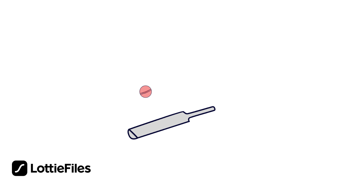 Free Ball Bat Lottie Animation Animation by SM Rony | LottieFiles