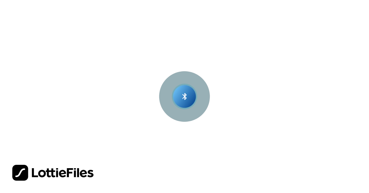 Free Bluetooth Searching Animation by Archit | LottieFiles