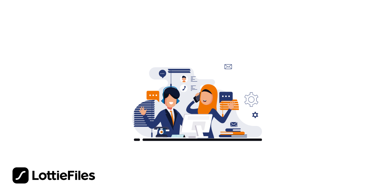 Free Contact Us animation Animation by vanblitz testmail | LottieFiles