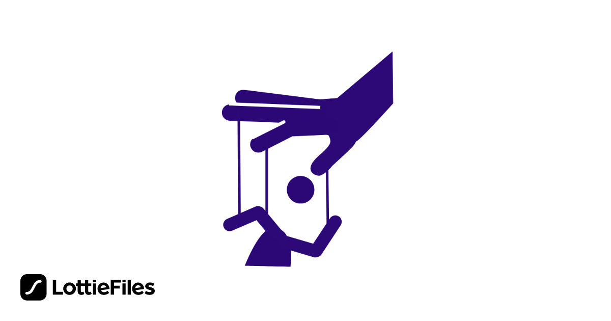 Free Puppet master hand manipulates Animation by Abdul Latif | LottieFiles