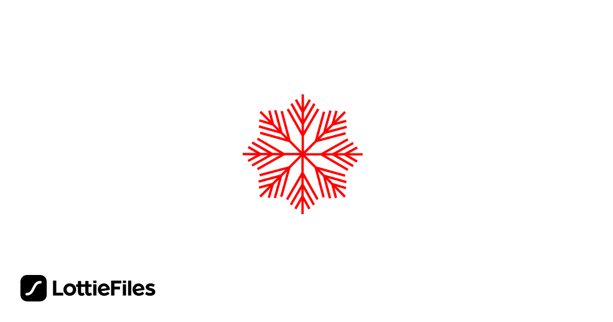 Free Snowflake Animation by Marina | LottieFiles