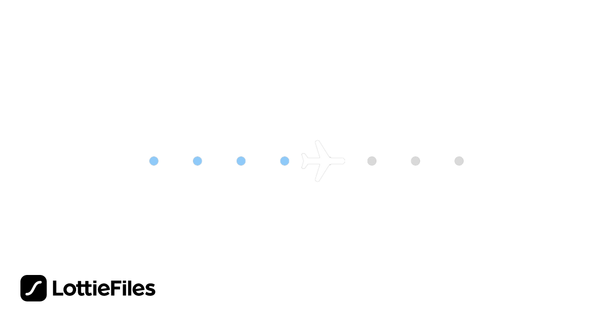 Free Plane Take Off Animation by Simon Feldman | LottieFiles