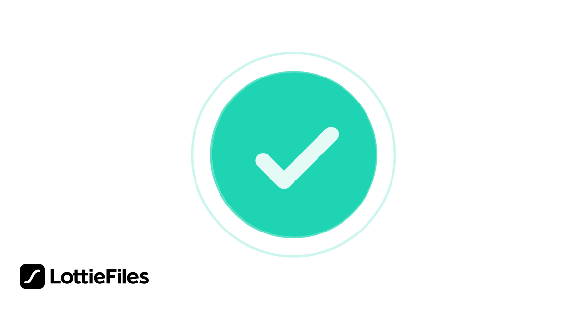 Free Success Animation by Kaustubh Pabhare | LottieFiles