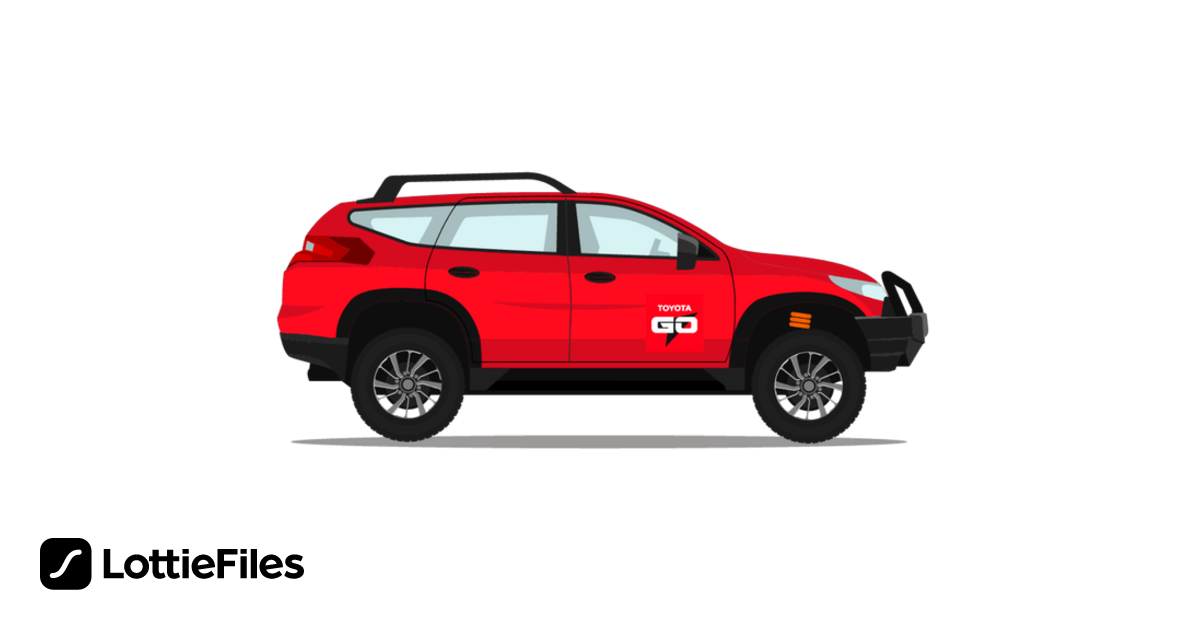 Free SUV toyota Animation by Cristian | LottieFiles