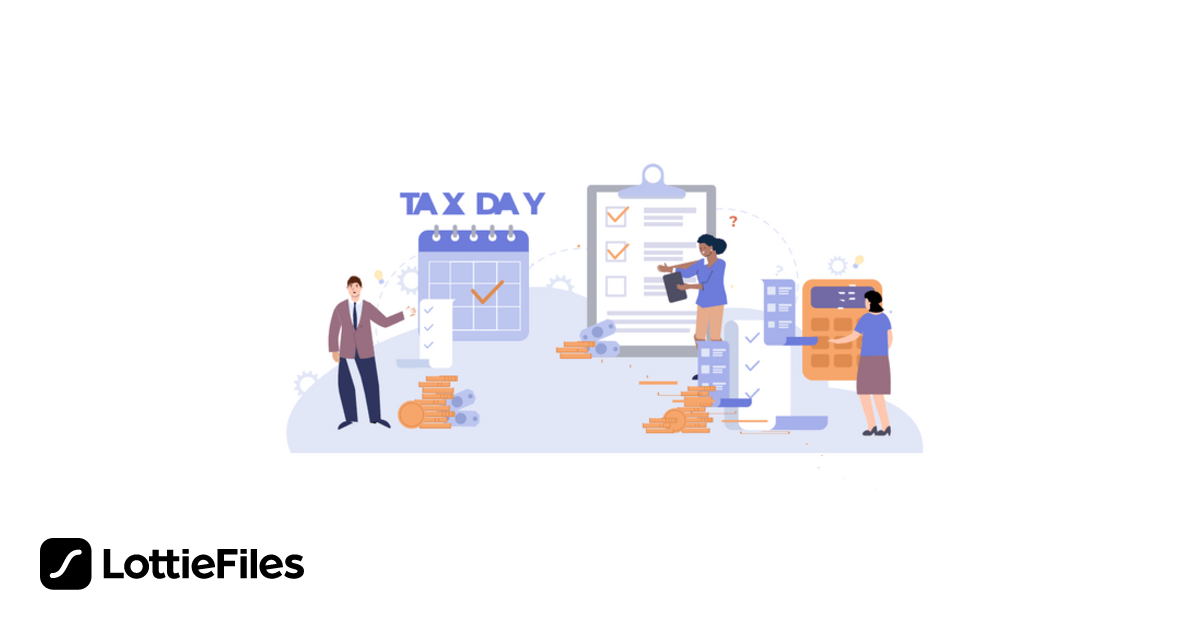 Free tax svg Animation by Ahmad Shahzad | LottieFiles