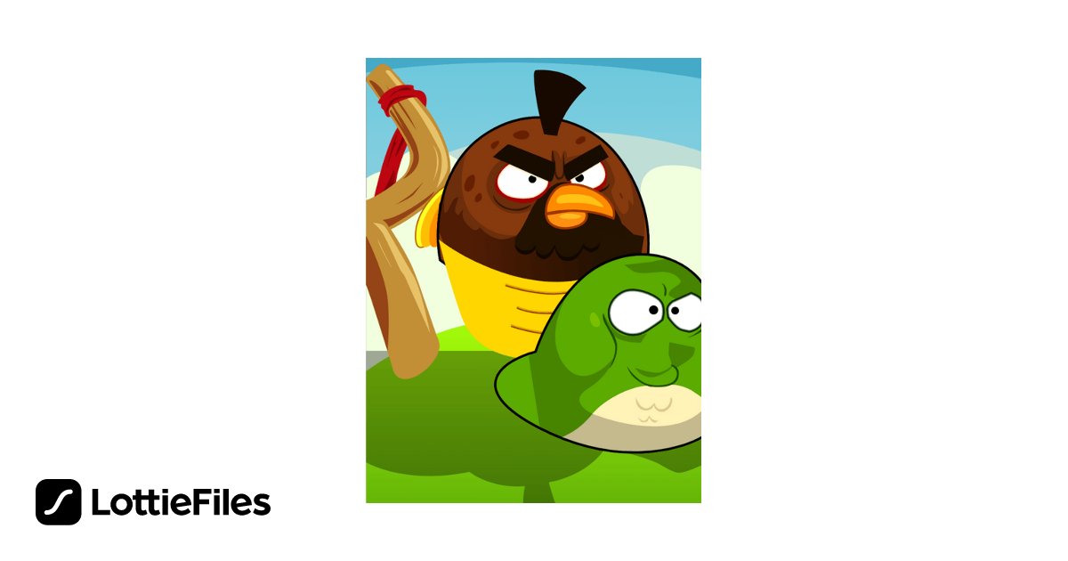 Free Angry Birds Animation by Олежа | LottieFiles