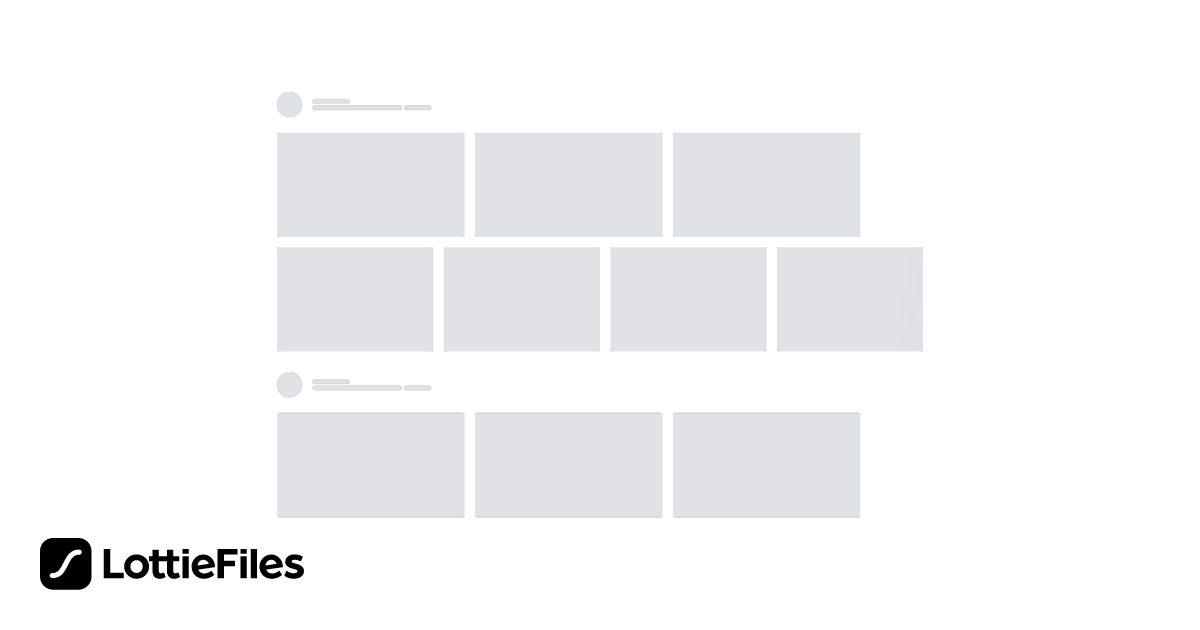 Free Grid Gallery Loading Placeholder Animation by HarryNguyen ...