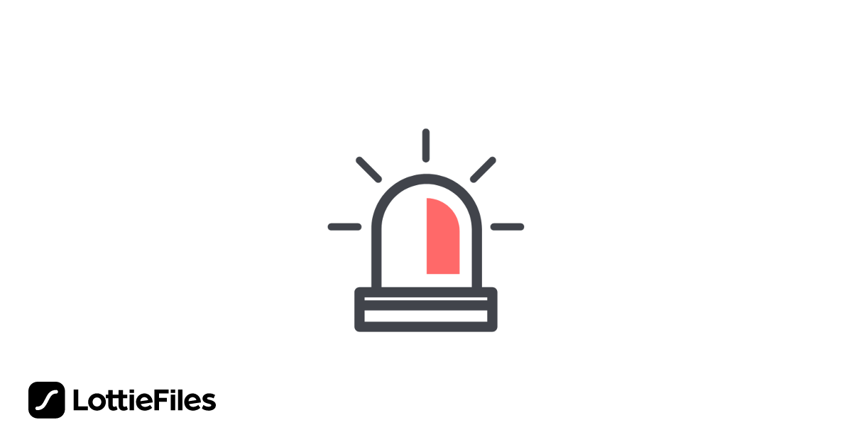 Free siren Animation by Look | LottieFiles