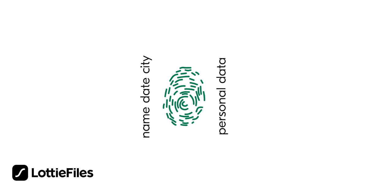 Free Personal data Animation by Сұңғат Анапия | LottieFiles