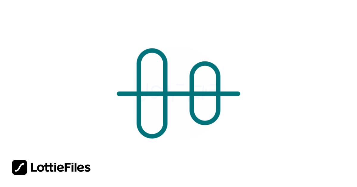 Free Align horizontal center icon Lottie JSON animation Animation by ...