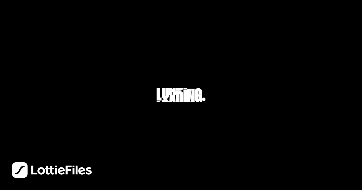 Free BOLD Loading animation Animation by Mehdi ZERROUKI | LottieFiles