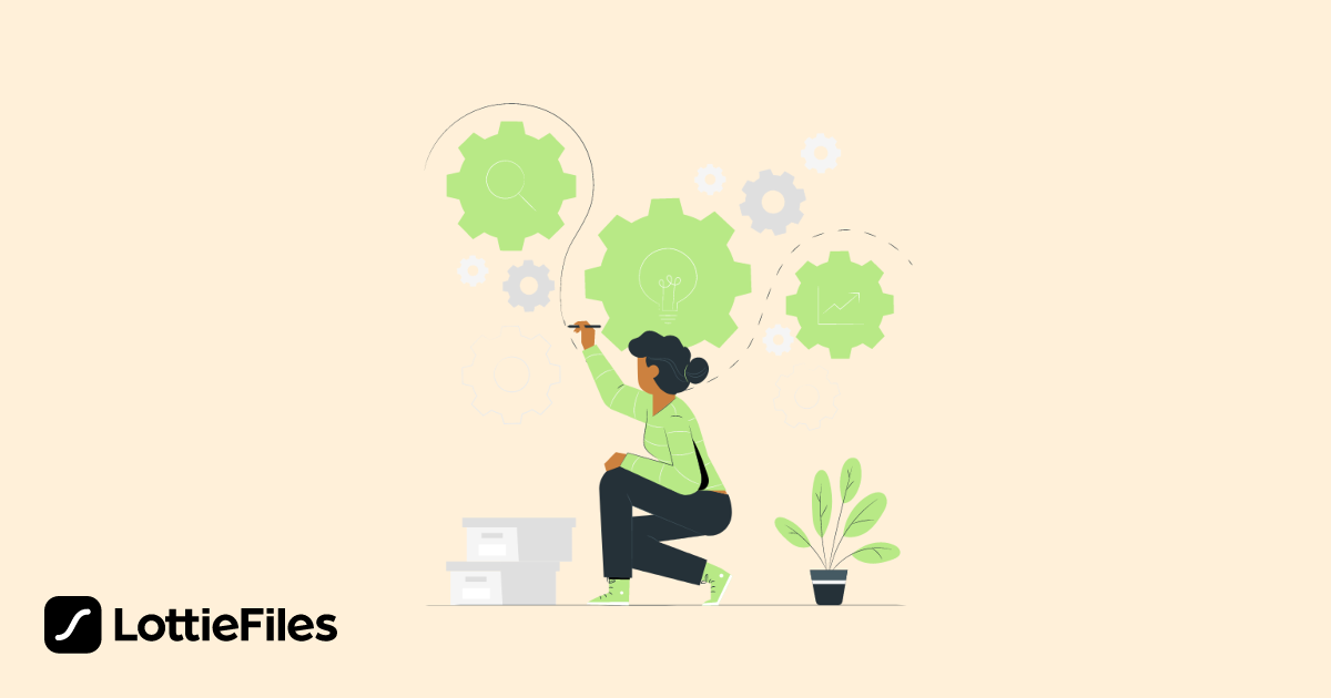Free Process Animation by DCE | LottieFiles