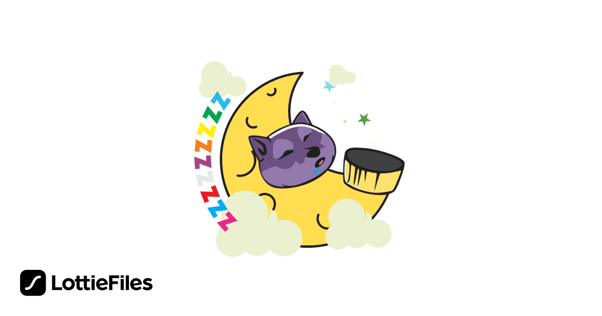 Free sleep Animation by null81 vdeolancer | LottieFiles