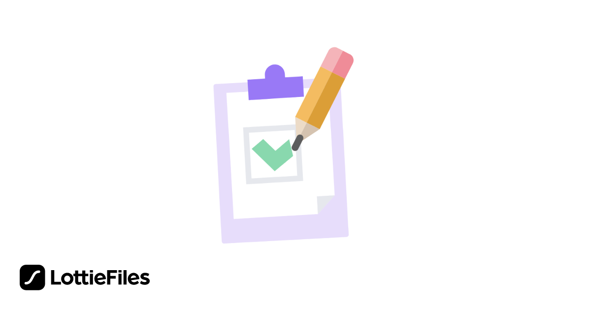 Free Marking Exam Questions Animation by Seneca | LottieFiles