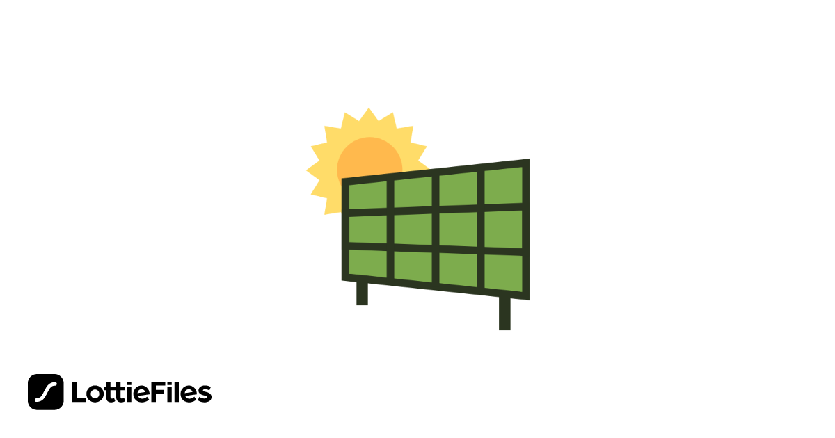 Free Green Panel solar Animation by Implamedia Informatica | LottieFiles