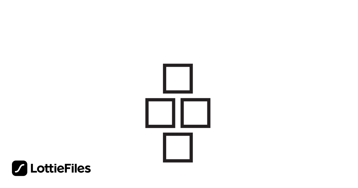 Free Blocks loading Animation by Sheraz | LottieFiles