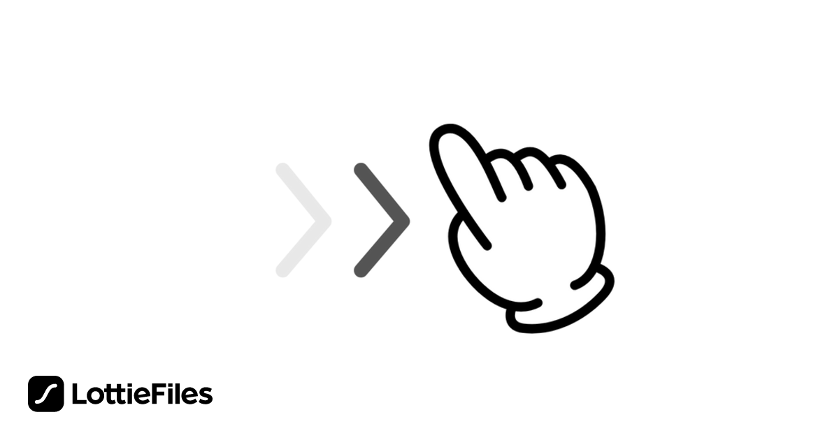 Free Finger Slide Animation - Arrow Ver. Animation by Keith | LottieFiles