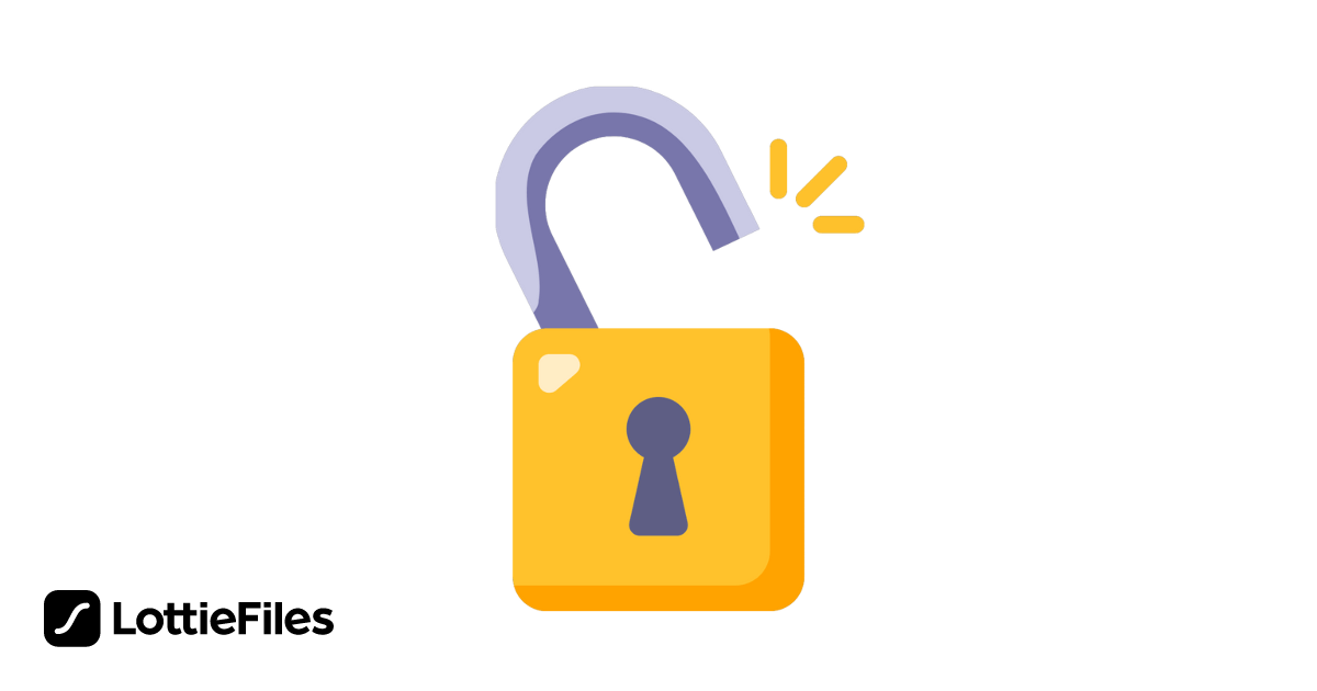 Free lock animation Animation by Viet Hung Ngo | LottieFiles