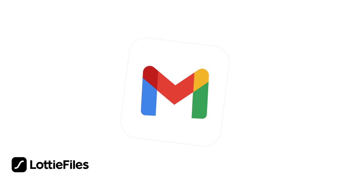 Free Gmail Animation by pifilov184 | LottieFiles