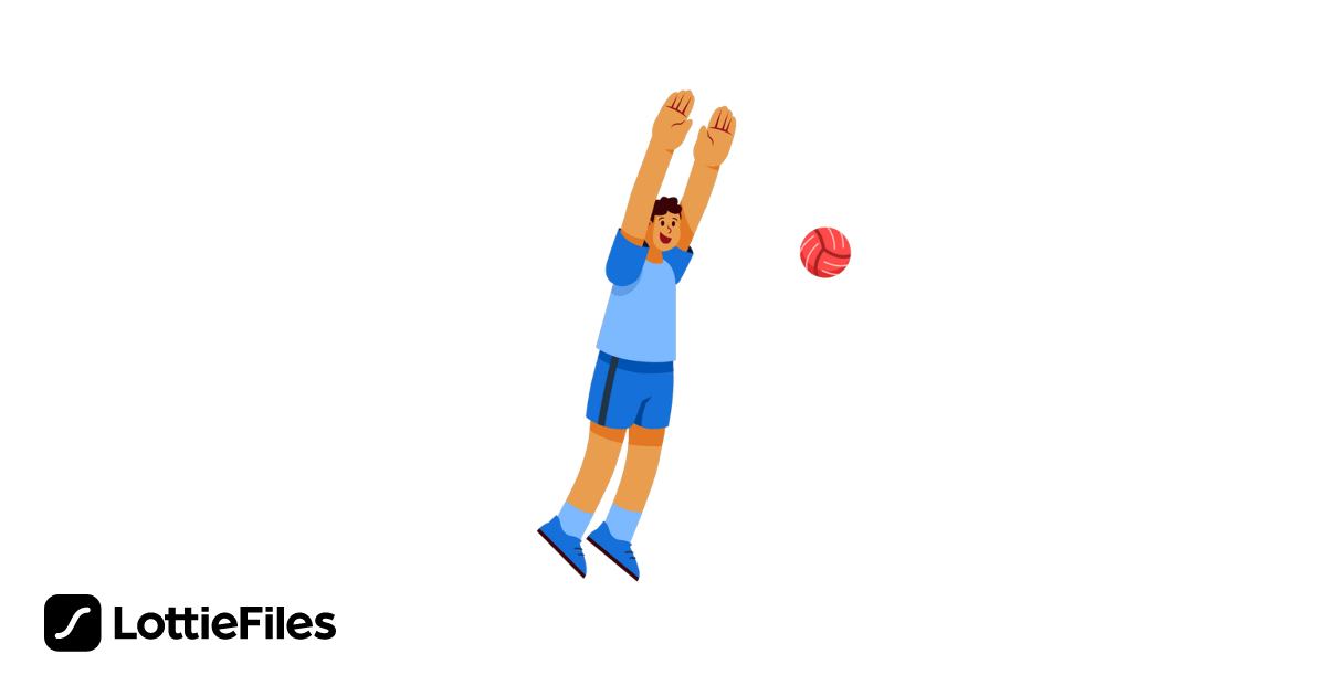 Free Volley_Ball_Player_Character1 Animation by alaik | LottieFiles