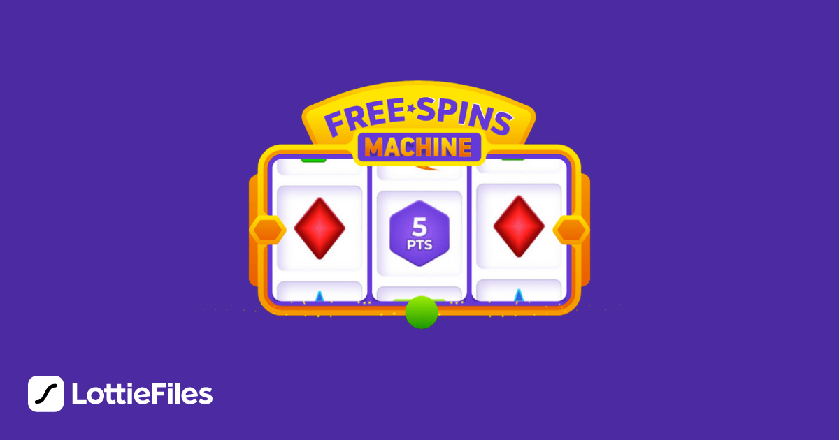 Free Slot Machine Animation by Indicius | LottieFiles