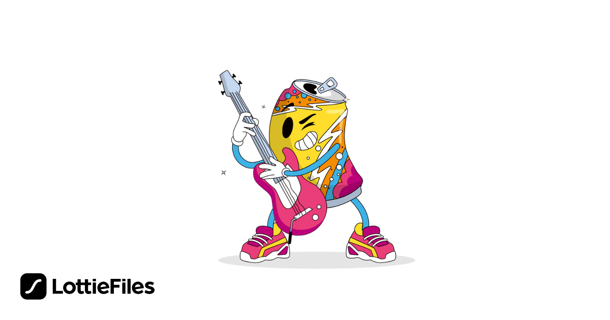 Free Crazy bottle rocker Animation by Mikhail Voloshin | LottieFiles