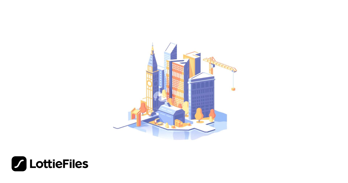 Free Smart City Animation by Aexr Graphics | LottieFiles